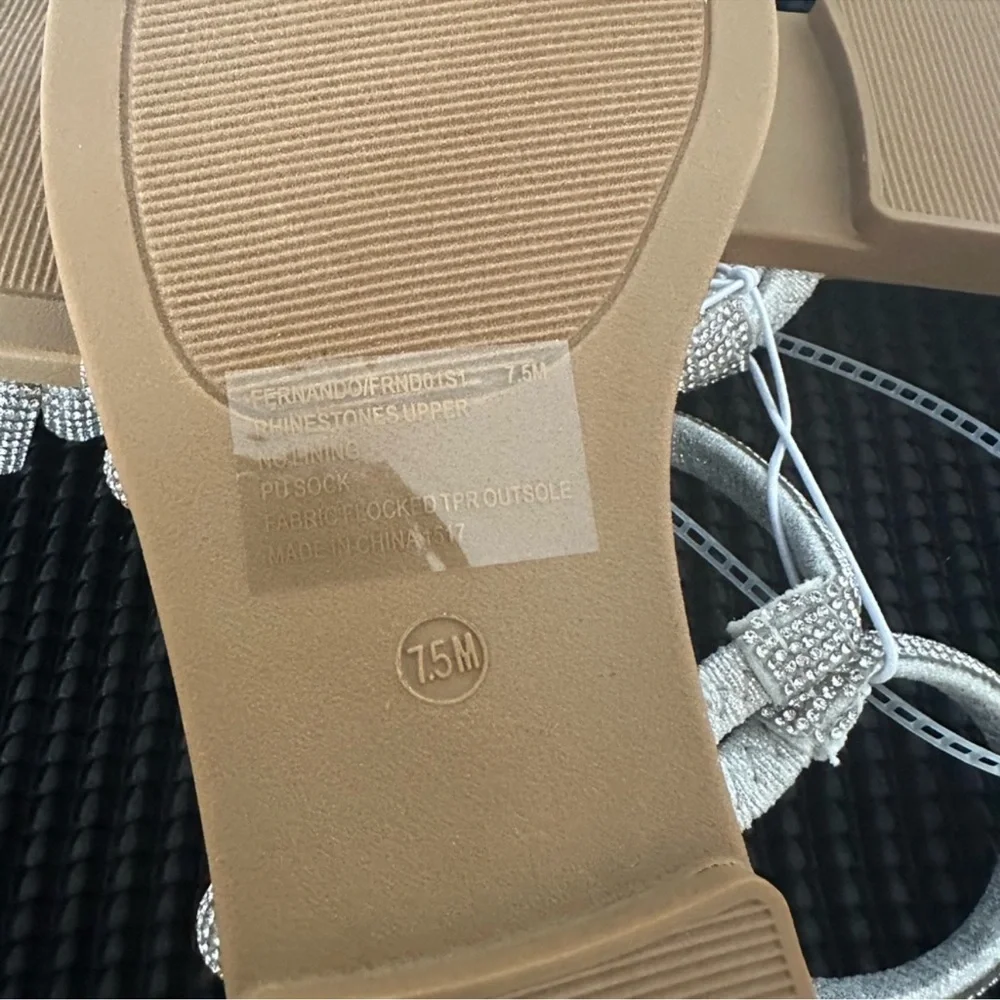 Steve Madden | Shoes | Steve Madden Silver Sandals | Poshmark